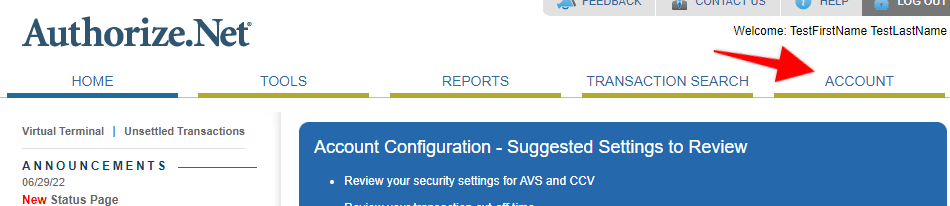 Connect Payment Processor: Authorize.net Using Webhooks – Visiopt